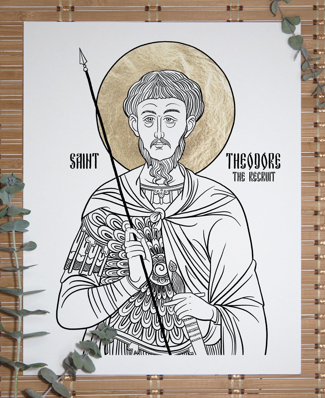 Saint Theodore the Recruit | The Meek Sparrow